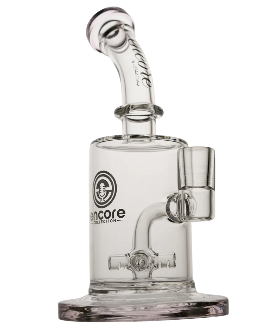Encore Glass 8" 65mm Chopper Perc Dab Rig – Assorted Colors - SSG - $48.74