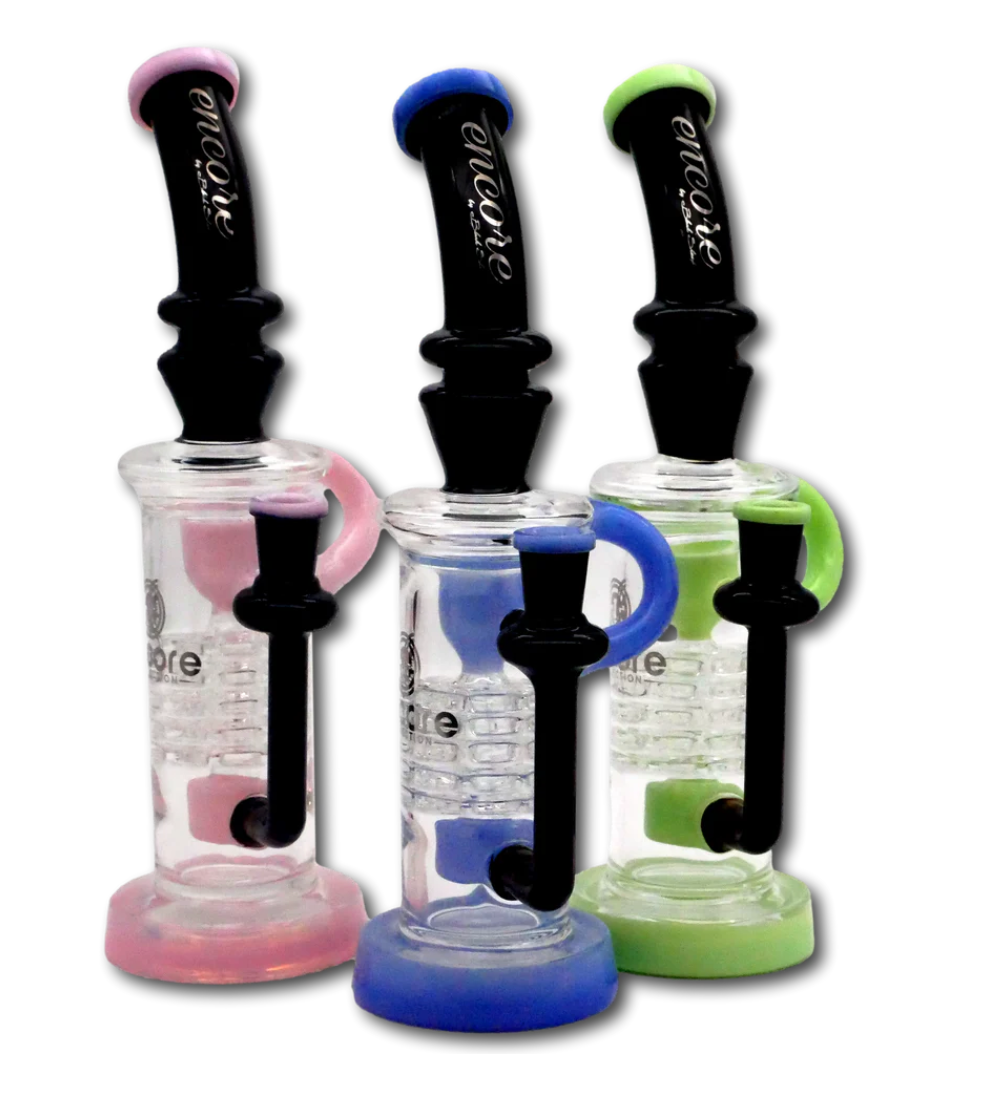 Encore Glass 9" Gothic Ratchet Recycler - Artistic Design in Assorted ...