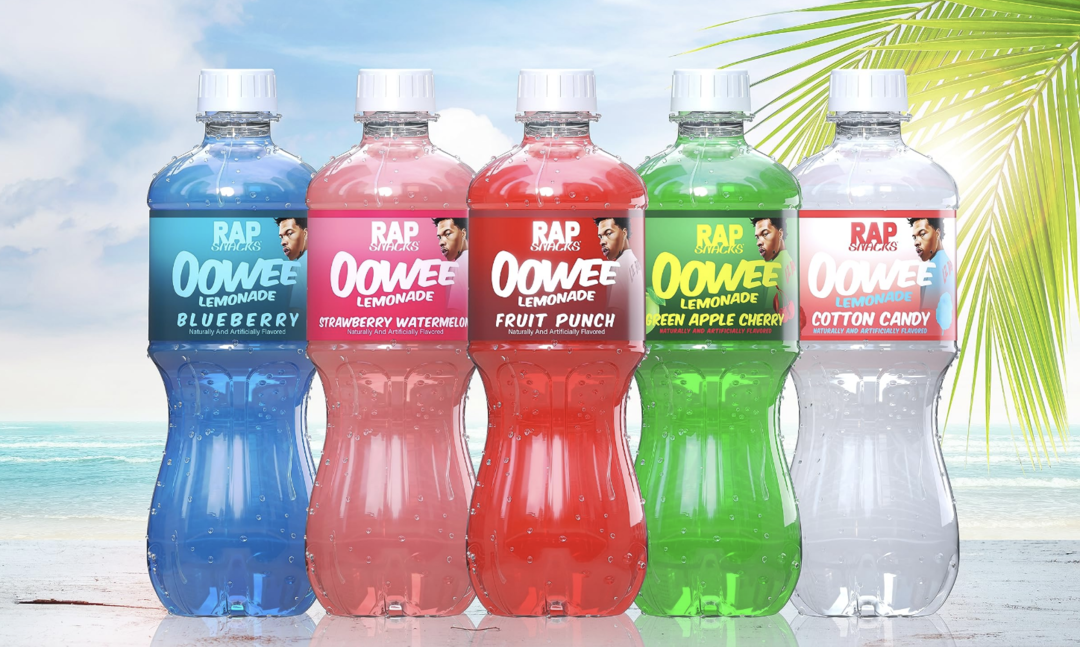 Rap Snacks Oowee Lemonade 20 FL Oz - Refreshing Flavored Lemonade ...