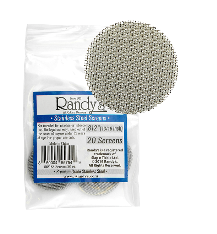 Randy’s Premium Mesh Screens - 20-Pack for Ultimate Airflow - SSG - $1.49