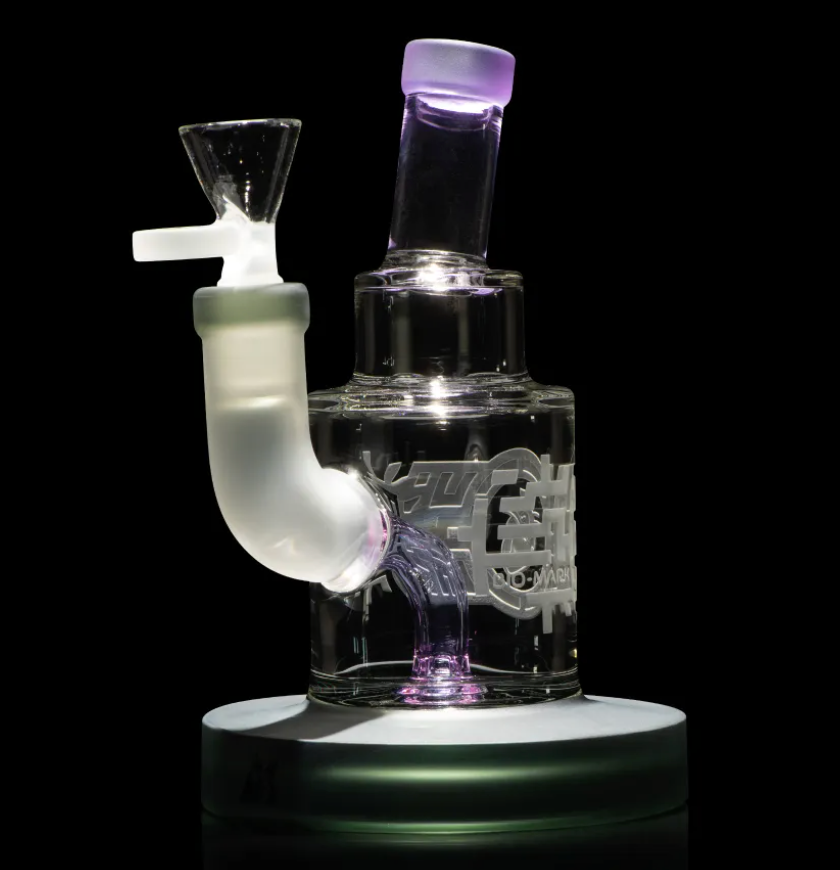 Milkyway Glass Bio-Mark Pulse Dab Rig – Compact & Stylish 6-Inch Design ...