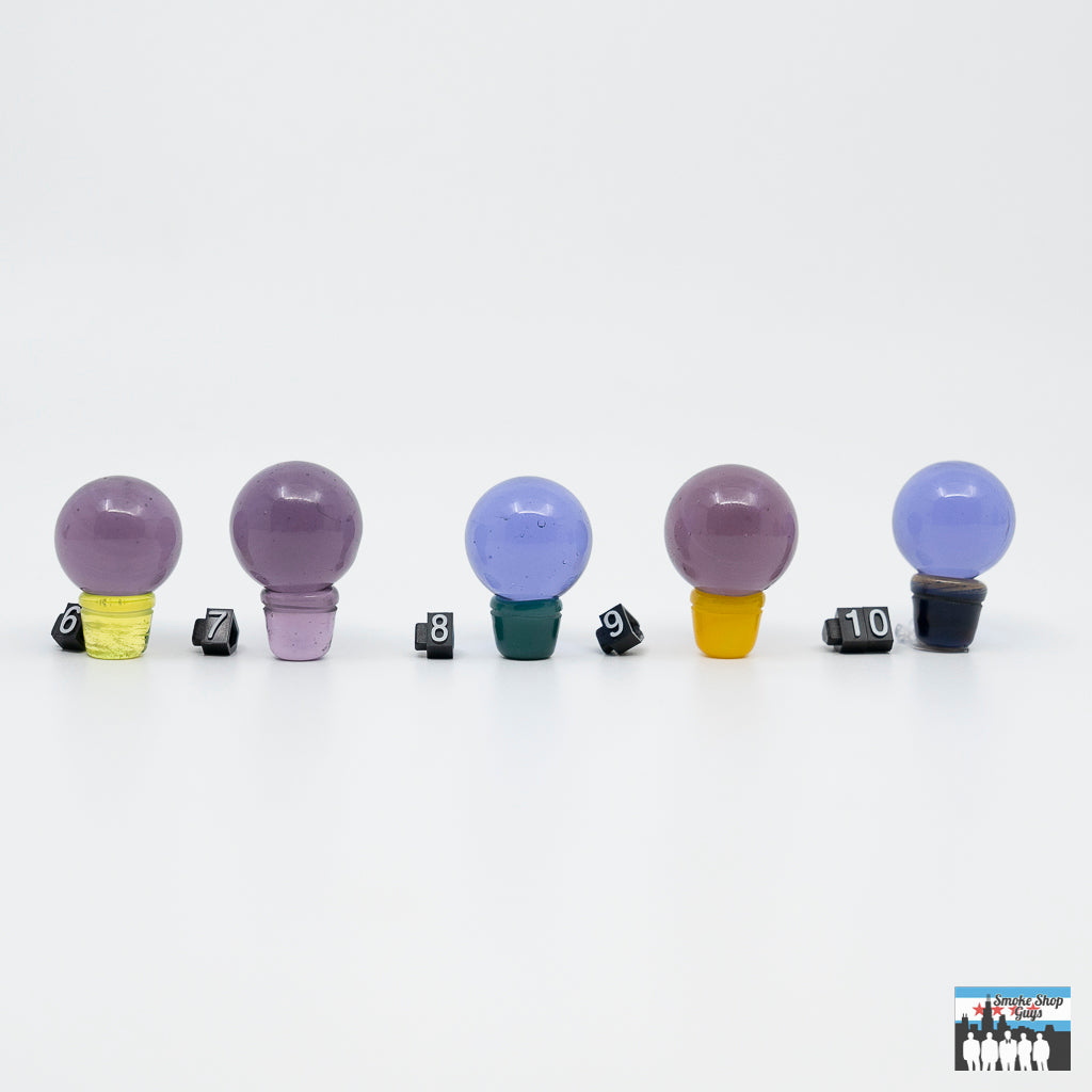 CFL Colored Terp Sphere Oculus Plug for Puffco Peak Pro - Premium ...